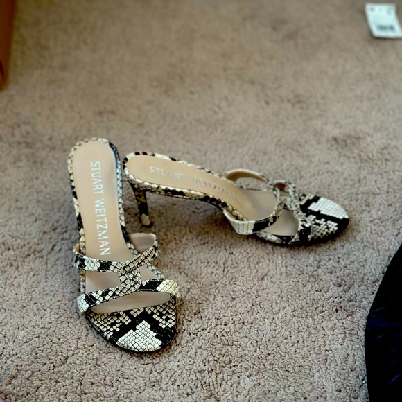 Stuart Weitzman | Shoes | Stuart Weitzman Kitten Heel Sandals | Poshmark